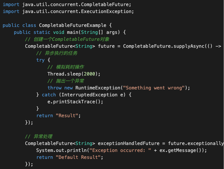 java CompletableFuture 异步任务执行 – FRaEE's
